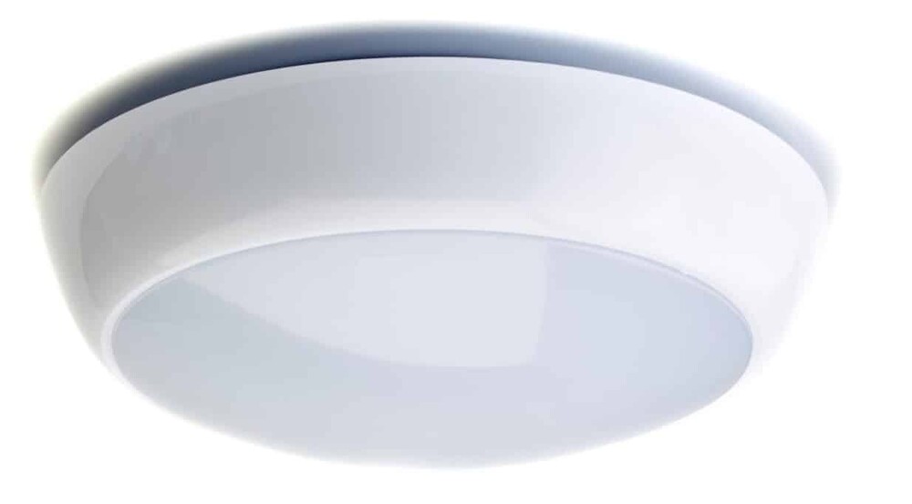 15W LED Bulkhead 1400lm 45000k IP65 50,000H Microwave Sensor 5 Years ...